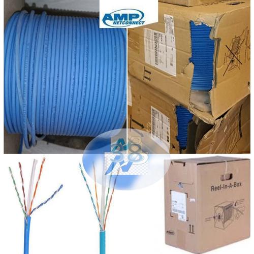 Jual KABEL LAN / KABEL UTP Cat 6 AMP ETE cat6 warna Biru - Kota Bandung ...