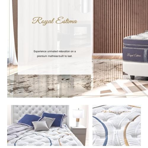 Jual ELITE SPRING BED ROYAL ESTIMA (FULL SET) - UKURAN 160X200 ...