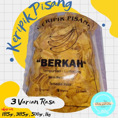 Jual KERIPIK PISANG RAJA BERKAH ORIGINAL MANIS GURIH - 1 kg, Manis ...