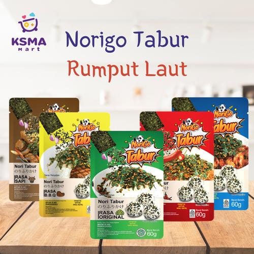 Jual NoriGo Tabur Rumput Laut Panggang - Nori Sprinkles - All Variant ...