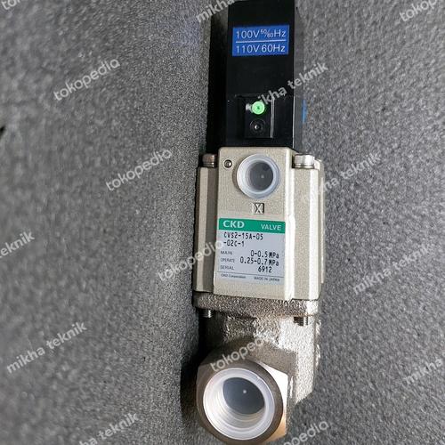 Jual Solenoid valve CKD CVS2-15A-05-02C-1 - Jakarta Barat - mikha teknik | Tokopedia