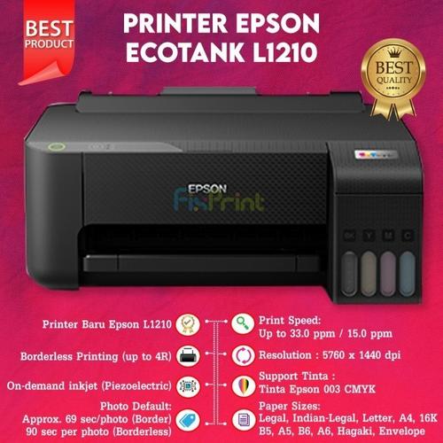 Jual EPSON EcoTank L1216 Ink Tank Printer - L1256, ORIGINAL - Kab ...