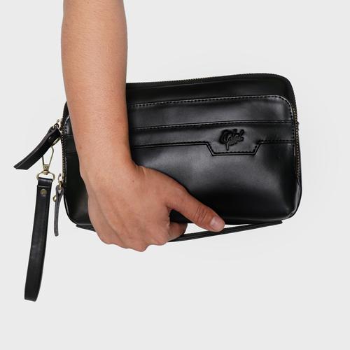 Jual Caliandravieri CVA Tauzyrie Clutch Bag Pria Original Kulit Premium ...