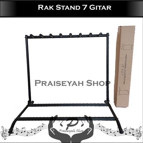 Jual Rak Stand Gitar dan Bass isi 7 Alat Musik Elektrik maupun Akustik ...