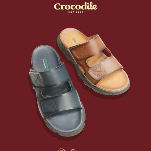 Jual Sandal Pria Crocodile Ori Model bahan kulit - 39 - Kab. Tangerang ...