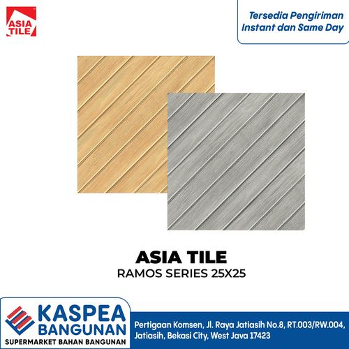 Jual LANTAI KERAMIK MOTIF KAYU ASIA TILE RAMOS SERIES 25X25 - CREAM ...