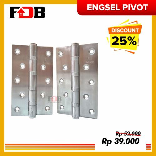 Jual Engsel Stainles ESS BM 5X3X3MM 4BB SS Engsel Pintu Engsel Kupu ...