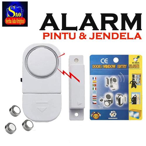 Jual Alarm anti maling rumah pintu jendela / alrm sensor pintu - Kab ...