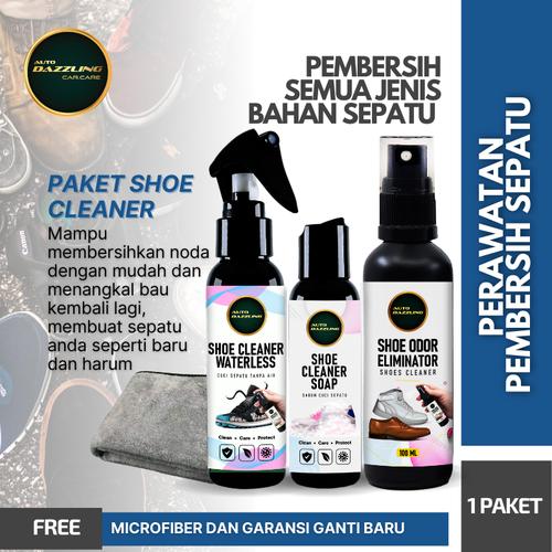 Promo PAKET PEMBERSIH SEPATU SNEAKERS SABUN CUCI SEPATU PARFUM SEPATU ...
