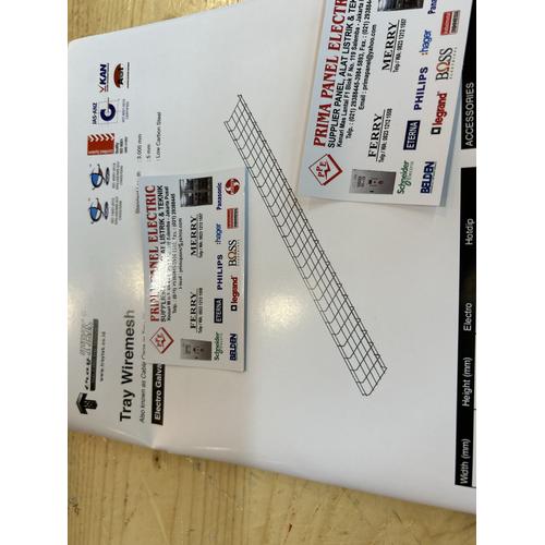 Jual Kabel tray wiremesh 150x50mm panjang 3 meter - Jakarta Pusat ...