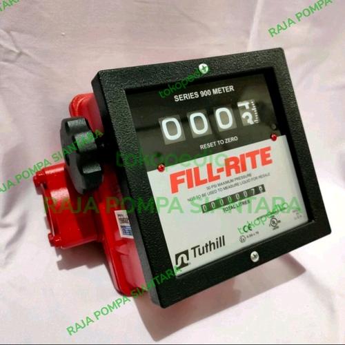 Jual flow meter fill rite 4 digit 1 inch Flow meter Solar - Jakarta ...