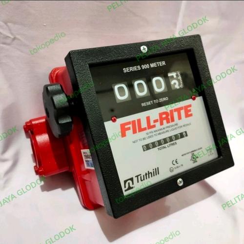 Jual flow meter FILL RITE 4 digit 1,5 inch Flow meter Solar 1,5 ...