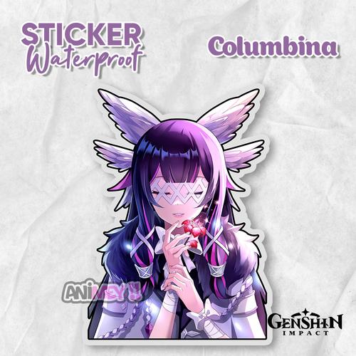 Jual Stiker Columbina Genshin Impact / Sticker Anime Waterproof - Kab ...
