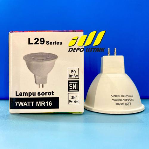 Jual Lampu LED Spotlight MR16 7 Watt Q-Lite / Lampu sorot - 6500k - Jakarta Pusat - Depo Listrik ...