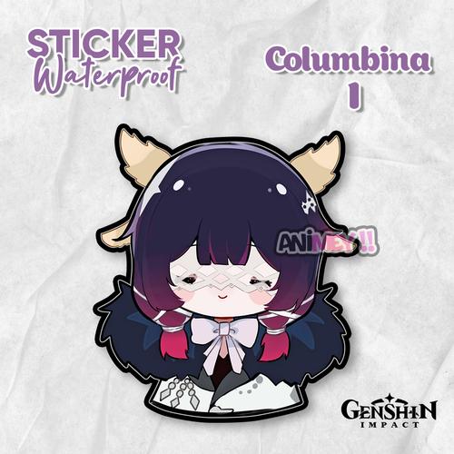 Jual Stiker Columbina Genshin Impact / Sticker Anime Waterproof - 1 ...