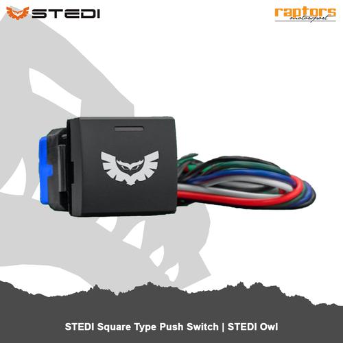 Jual Square Type Push Switch | STEDI Owl - Kab. Tangerang - Raptors Motorsport | Tokopedia