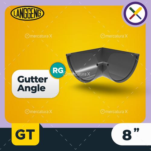 Jual Belokan Talang Air Gutter Angle RG - GT 8" / Fitting PVC - Kab ...