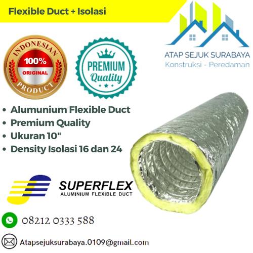 Jual Flexible Duct Alumunium +Isolasi D16 - 8" - Kota Surabaya - Atap ...