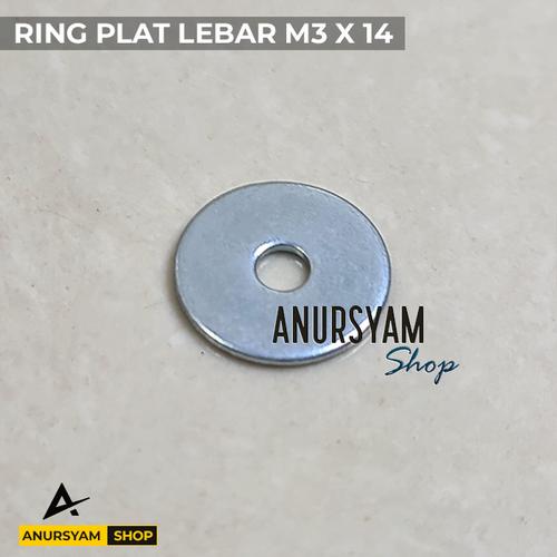 Jual Ring Plat Lebar M3 x 14 x 1 / Ring Plat M3 Lebar - Kota Cilegon ...
