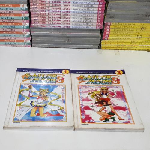 Jual komik warna SAILOR MOON S vol.1 dan 3 Naoko Takeuchi paket 2 buku ...