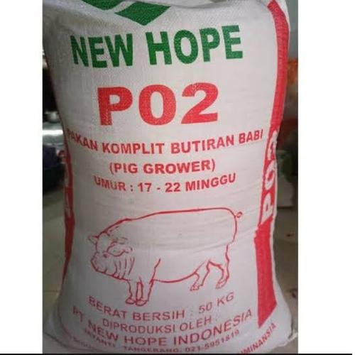 Jual Pakan Ayam New Hope PO2 Pur Unggas Ayam Babi Pelet Repack 1kg ...