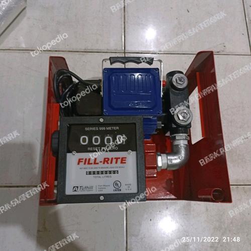 Jual Flow meter BBM Bensin/Solar FILL-RITE Explosion Proof 80LPM 220V 1 ...