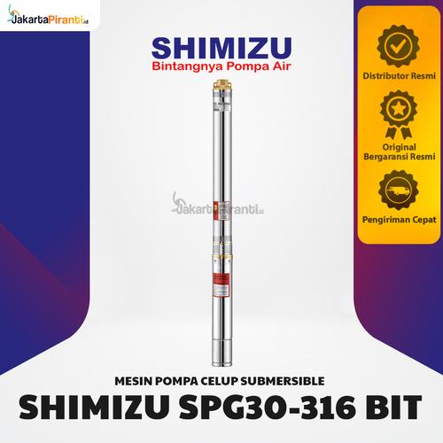 Jual Mesin Pompa Submersible 3 inch 0.75 HP Shimizu SPG30-316 BIT ...