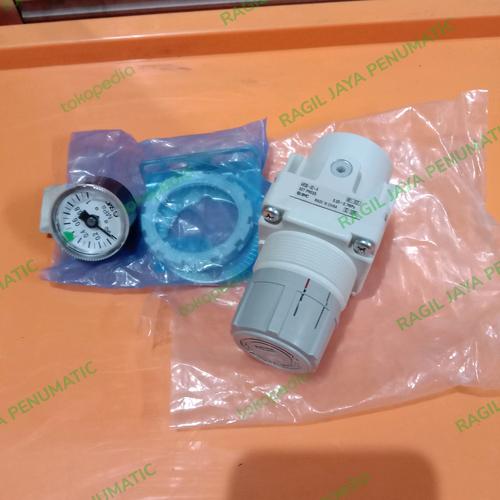 Jual AIR REGULATOR SMC AR30-02-A 1/4" (BG) breket+pressure gauge - Jakarta Barat - RAGIL JAYA ...