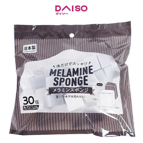 Jual Daiso 30 pieces of monotone melamine sponge cube - Jakarta Selatan ...