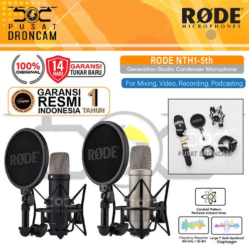 Promo Rode NT1 5th Generation Studio Condenser Microphone NT 1 5th Original - SILVER Cicil 0% 3x ...