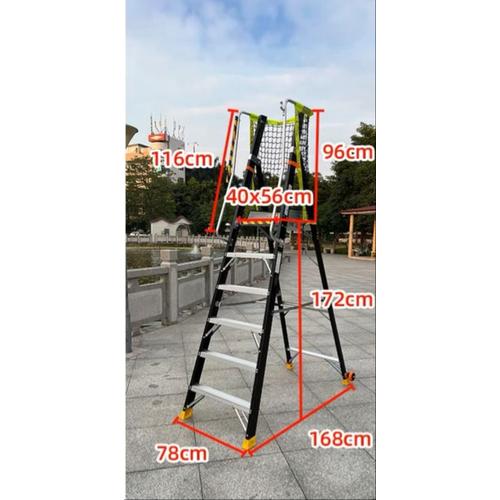 Jual FRP Tangga Platform Lipat, Tangga Platform Serat Kaca Podium ...