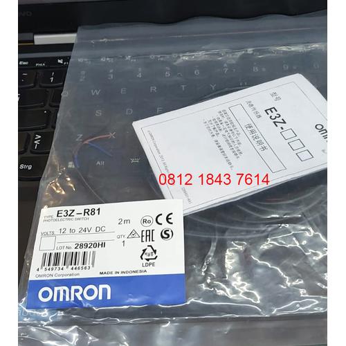Jual Omron E3Z-R81 Photoelectric sensor retro-reflective 4 m DC 3-wire ...