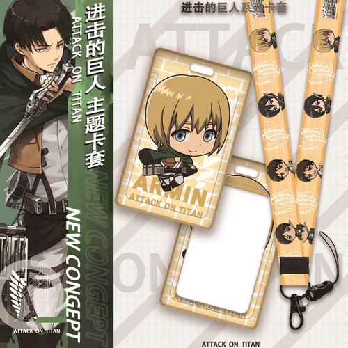 Jual Lanyard Id Card Anime / Demon Slayer / AoT / Spy X Family - TITAN ...
