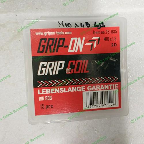 Jual Mata tap recoil ukuran M10 x 1.5 - Recoil thread repair Grip on ...