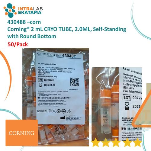 Jual Corning 2 mL ,Cryogenic Vial, Self-Standing with Round Bottom ...