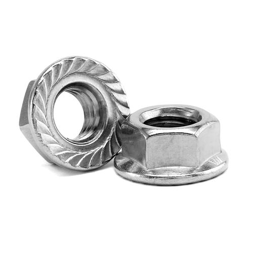 Jual Mur Flange Nut Galvanis M5 x P 0,8 Flange Nut Kuning - Jakarta ...