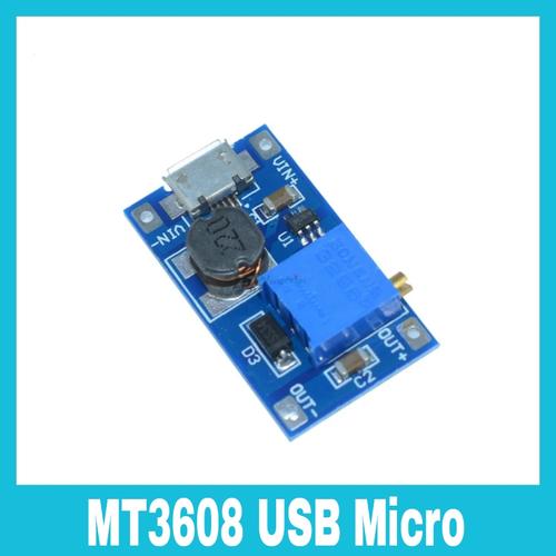 Jual MT3608 DC-DC Step UP Boost Module Converter USB Micro MT 3608 2A - Jakarta Timur - Serial ...