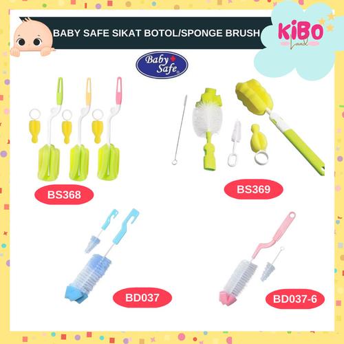 Jual BABY SAFE SPONGE BOTTLE BRUSH SIKAT BOTOL DOT BAYI BABYSAFE TEAT ...