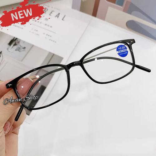 Promo Kacamata Baca Lensa Plus Anti Radiasi Blue Ray / Blue Light Sinar ...