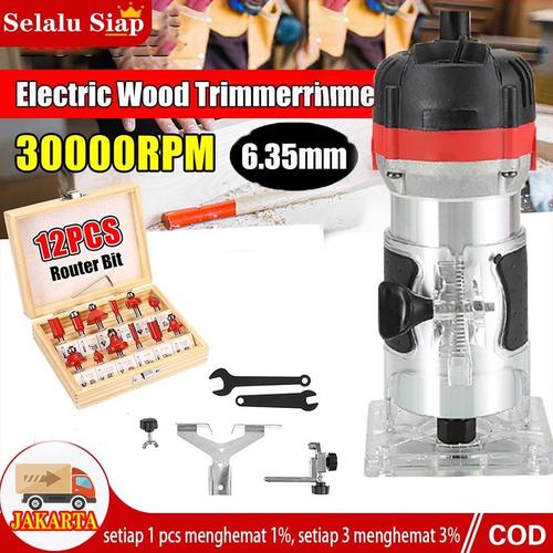 Jual Mesin Profil Router Mailtank Wood Trimmer 6mm 1/4 Inchi Mesin ...