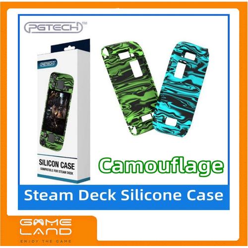 Jual PGTech Silicon case For SteamDeck Steam Deck Gp-802 - camou hijau - Jakarta Utara ...
