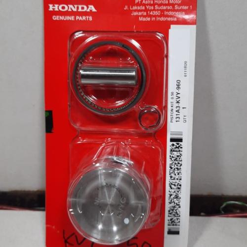 Jual PISTON KIT BEAT KVY SCOPY SPACY KARBU UKURAN STANDAR 0.25 .50 75. ...