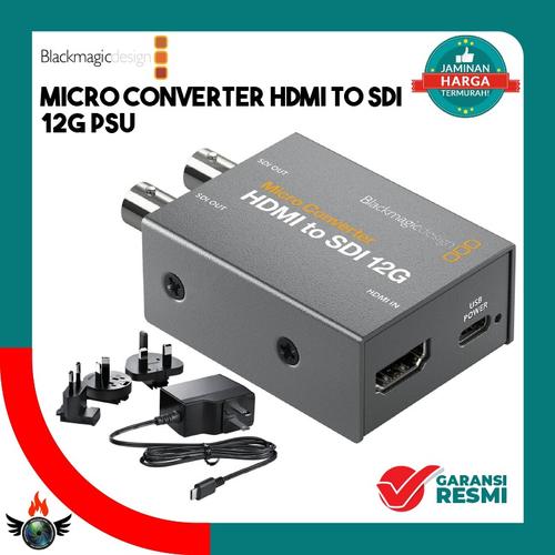 Jual Micro Converter HDMI to SDI 12G PSU - Jakarta Pusat - jakarta digital shoop | Tokopedia