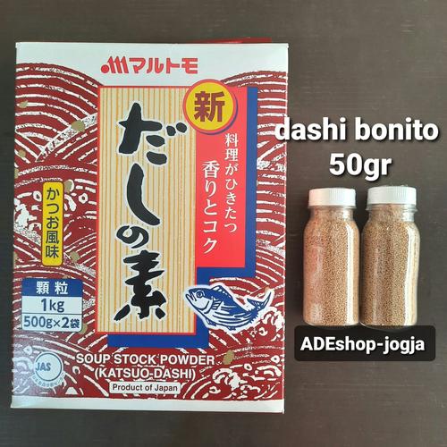 Jual katsuo dashi bonito bubuk powder kaldu ikan marutomo hondashi shin ...