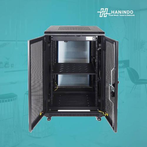 Jual INDORACK IR6020G - Standing Close Rack 20U Glass Door - Kota ...