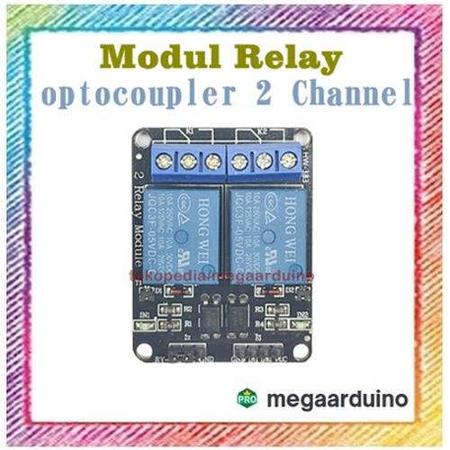Jual modul relay optocoupler 2 channel 5 volt - Kota Semarang ...