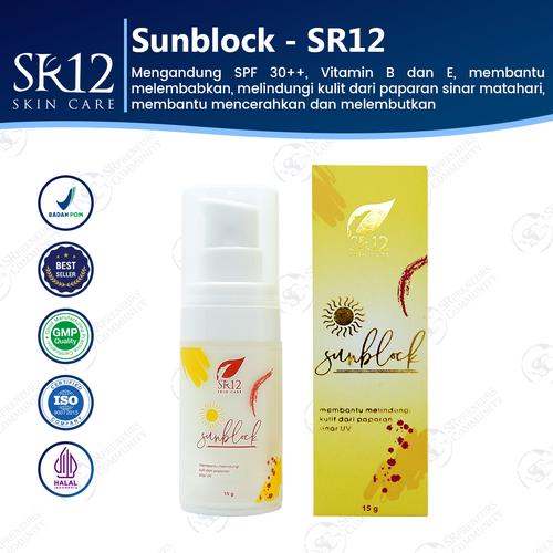 Jual SUN BLOCK SR12 / SUN BLOCK SPF 30++ / SUN BLOCK WAJAH BPOM - Kota ...