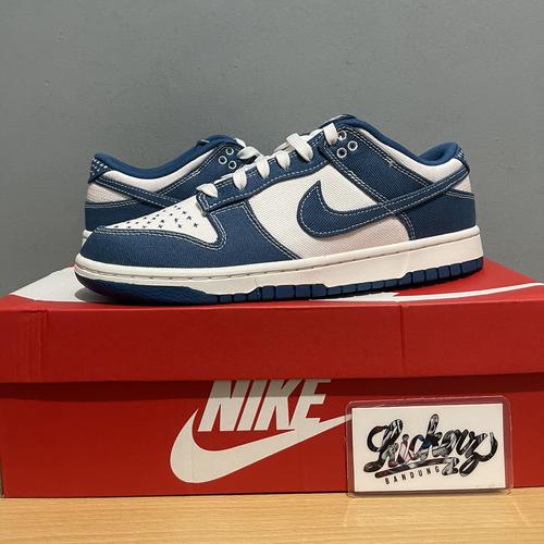 Jual Nike Dunk Low Sashiko Industrial Denim Blue ORIGINAL - Kab ...