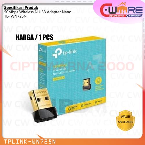Jual tp-link TL-WN 725N usb wifi mini - Kota Palembang - Cipta Warna ...