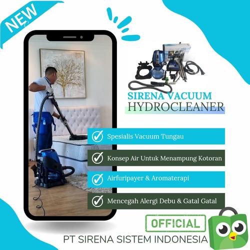 Jual Hydro Vacum Wet Dry Official Sirena hydroclean vacuum pakai air ...